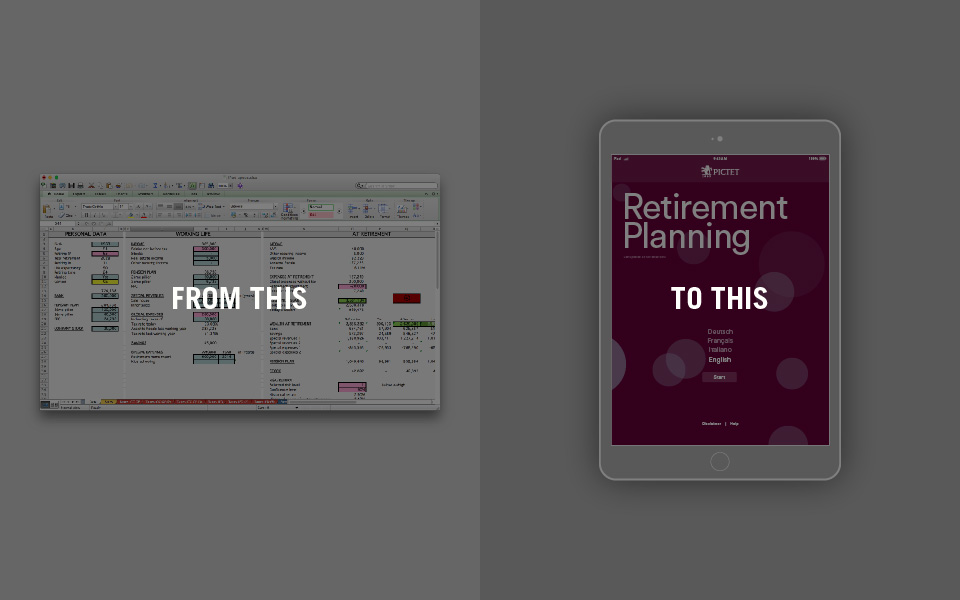 Matt Noble.co.uk - Pictet Swiss Pension App